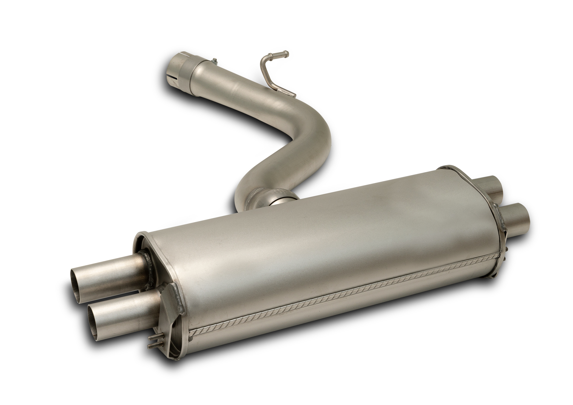 Axle-back-system L/R: Sport exhaust centered (absorption principle ...
