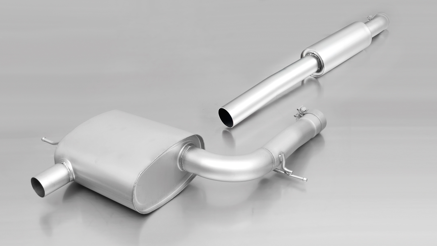 Cat-back-system, sport exhaust for left side system (selectable tail ...