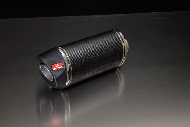 SCOOTER RSC, muffler, carbon, , 55 mm