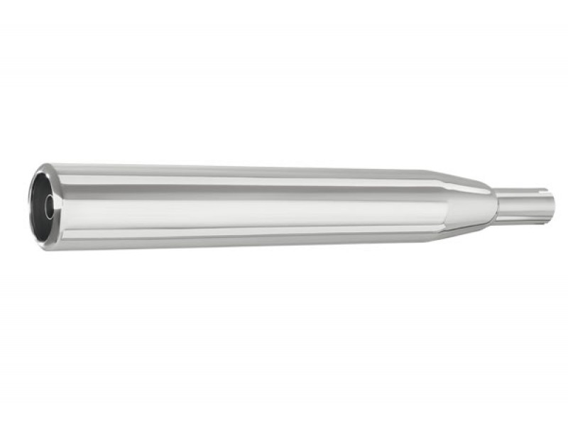 CUSTOM exhaust Straight End muffler whit heat protection shield ...