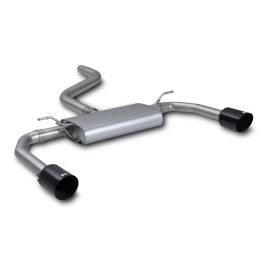 Axle-back-system L/R: Sport exhaust centered (absorption principle ...